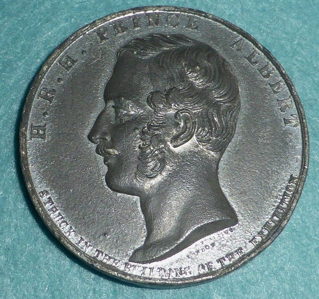 RARE ANTIQUE PRINCE Albert 1851 Great Exhibition, Crystal Palace WJ ...