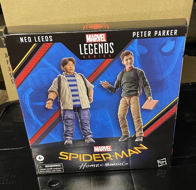 MARVEL LEGENDS SPIDER-MAN Peter Parker and Ned Leeds Action Figures ...