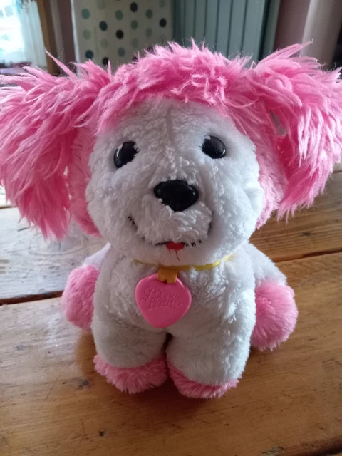 MATTEL 1982 PINK Poochie Plush "oh Her Ears Are Pink And Her Paws Are ...