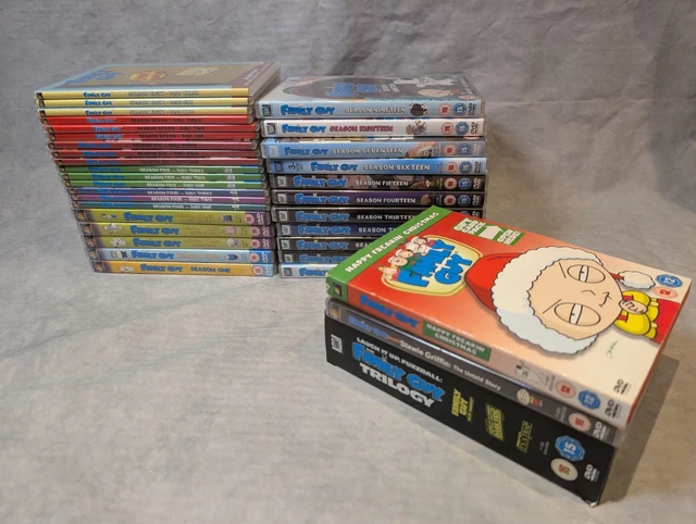 FAMILY GUY - Complete Series Seasons 1-19 DVD + 5 Specials £43.95 ...