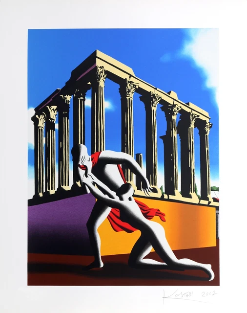 MARK KOSTABI, ETERNO Città, Serigrafia, Firmato E Numerata IN Matita ...