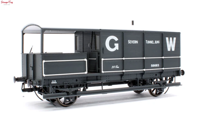 DAPOL TOAD 20T Brake Van (Diagram AA15) GWR Grey 56683 O Gauge £102.99 ...