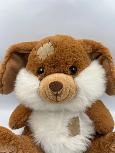 POSH PAWS RABBIT 12" 30cm Plush Soft Toy Bunny Cute Cuddly Patches Vgc ...