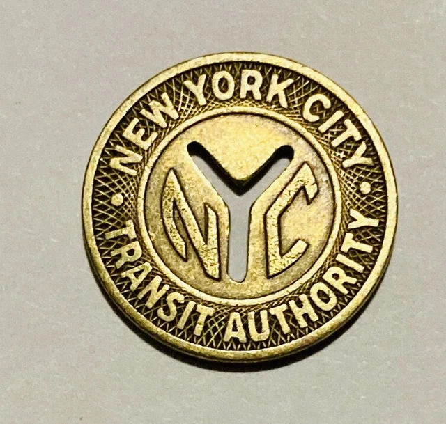 COLLECTIBLE AND VINTAGE NYC Subway "Y" Token New York City Transit ...