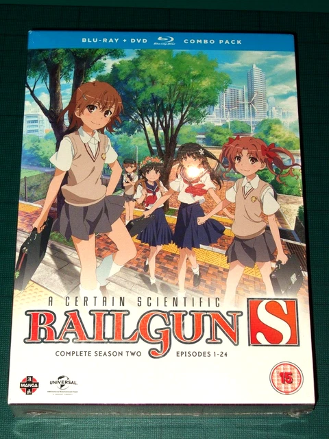 A CERTAIN SCIENTIFIC Railgun Complete Season 2 Collection (Episodes 1 ...
