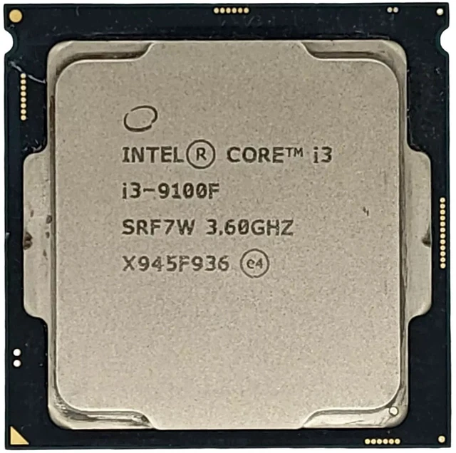 9A GENERACIÓN PROCESADOR de CPU Intel Core i3-9100F LGA1151 cuatro núcleos 3,6 GHz Coffee Lake ...