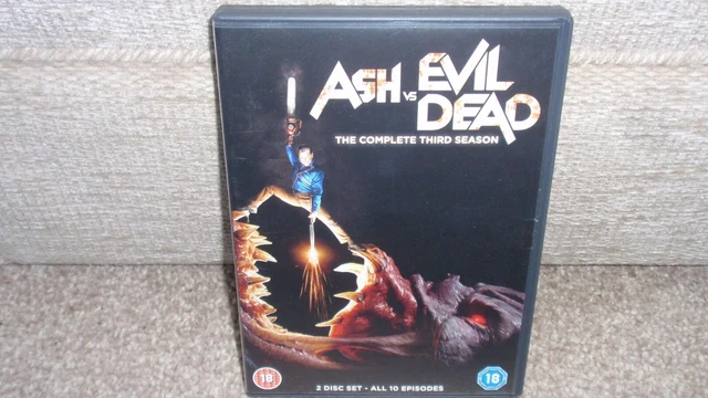 ASH VS EVIL Dead DVD 2018 The Complete Third Season Series 3 Three 10 ...