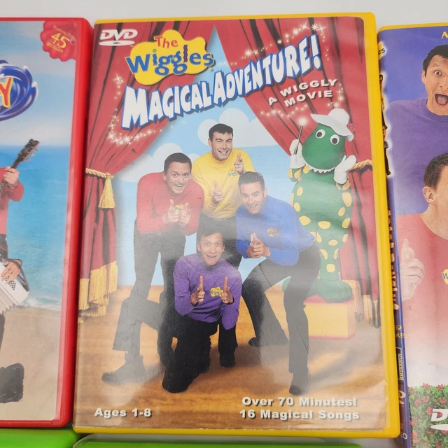 THE WIGGLES VHS and DVD Lot of 5 Toot Toot Wiggle Bay Space Dancing £20 ...