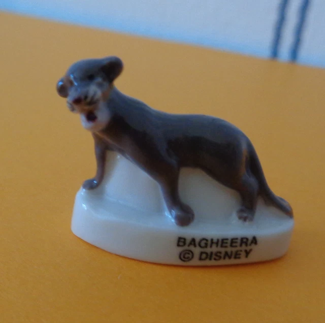 FÈVE THÈME ANIMAUX Film Disney Bagheera Panthère noire Le Livre de la ...