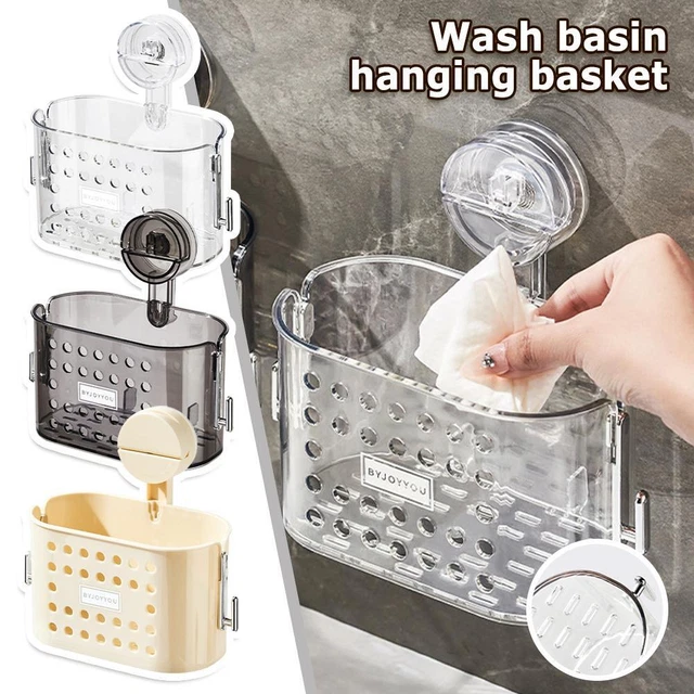 WASH BASIN HANGING Basket Storage Box Portability Washbasin Hanging ...