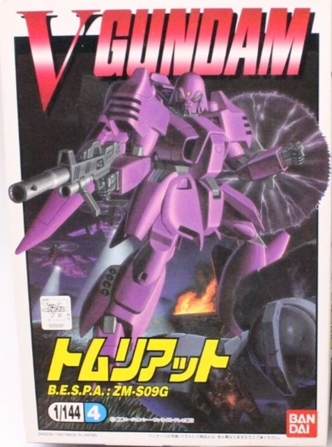 TOMLIAT BESPA ZM-S09G V Gundam Robot Modélisme Set 1:144 Japon Bandai ...
