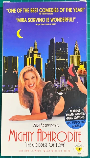 MIGHTY APHRODITE (VHS , 1996 ) Woody Allen - Mira Sorvino £1.33 ...