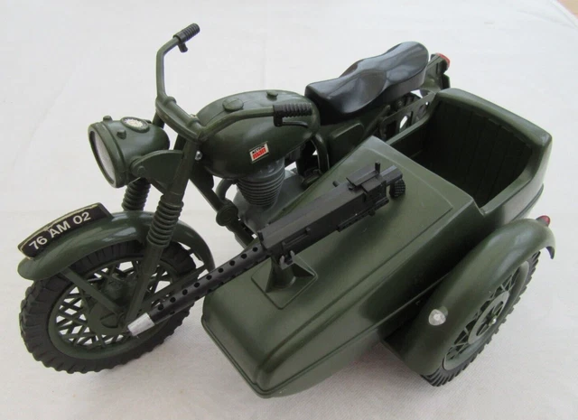 ORIGINAL 1976 VINTAGE Action Man Motorcycle and Sidecar ( see photos ...