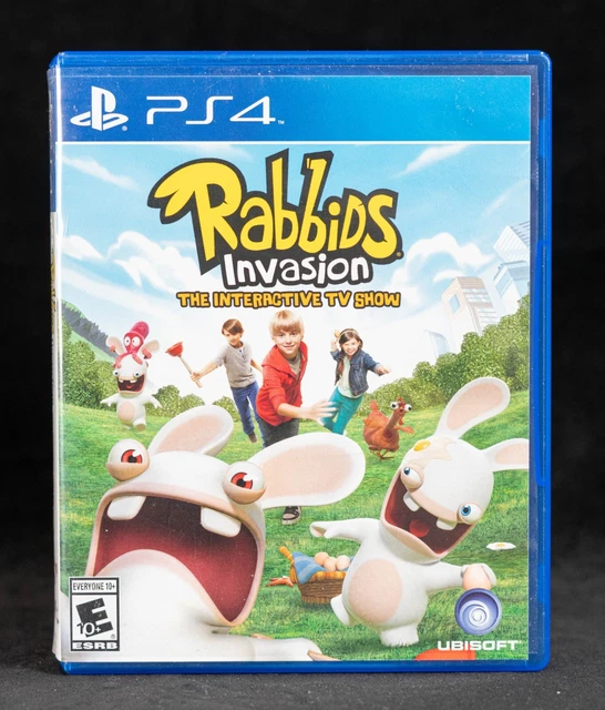 RABBIDS INVASION THE Interactive TV Show Sony PlayStation 4 PS4 Game £4 ...