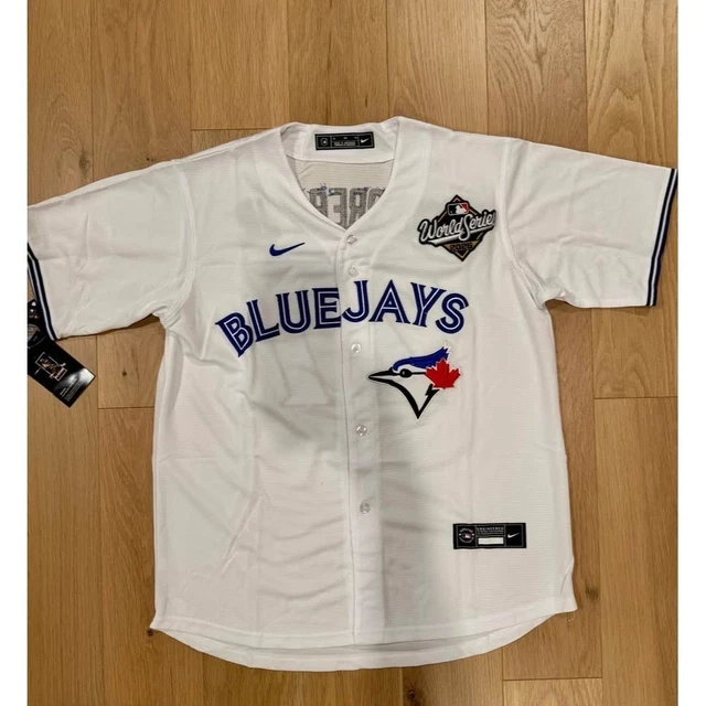 MLB TORONTO BLUE Jays Vladimir Guerrero Jr World Series Patch Jersey ...