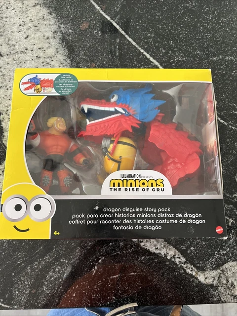 MINIONS THE RISE Of Gru Dragon Disguise Story Pack- Svengence, Bob ...