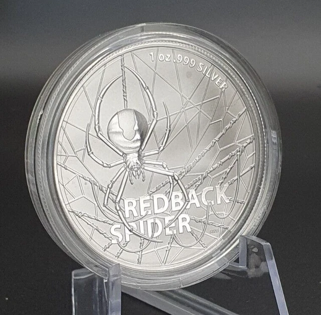 2020 1 OZ Australian Silver Redback Spider Coin ~ Australia's Most Dangerous £39.99 - PicClick UK