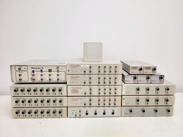 LOT DE AD Instruments Maclab / Powerlab Puissance Amplificateurs Lab ...