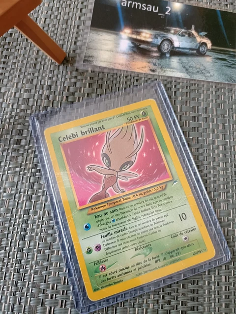 CARTE POKÉMON CELEBI Brilliant 106/105 Néo Destiny Holo EUR 1,00 ...