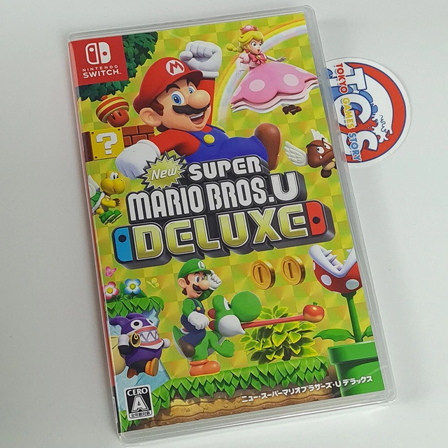 NEW SUPER MARIO Bros. U Deluxe Switch Japan FactorySealed Game In MULTI ...
