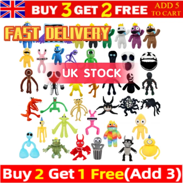 HOT! ROBLOX RAINBOW Friends Doors Game Plush Toy Stuffed Doll Kids Xmas ...
