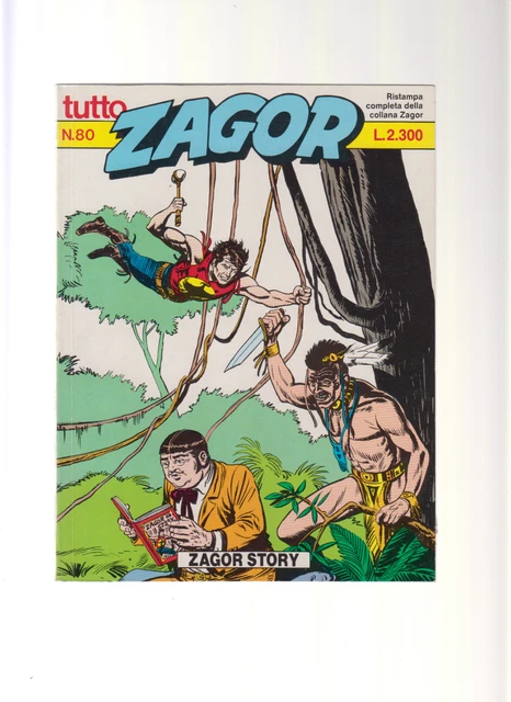 TUTTO ZAGOR N. 80 - Sergio Bonelli Editore 1991 EUR 3,99 - PicClick IT