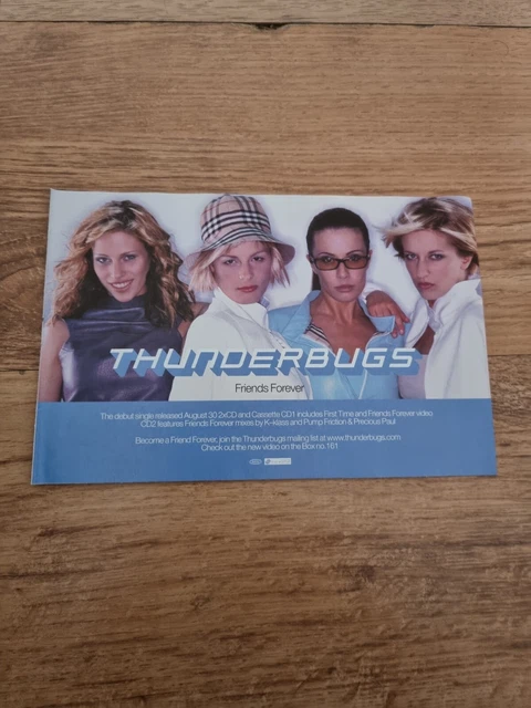 TNEWM65 ADVERT 5X8 Thunderbugs: 'Friends Forever' Debut Single £8.99 ...