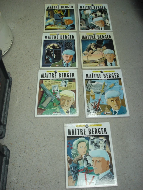 MAITRE BERGER SÉRIE complète- 7 BD EUR 40,00 - PicClick FR