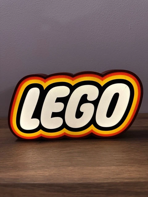 LEGO LED LIGHTBOX Logo Outline Night Lamp £16.15 - PicClick UK