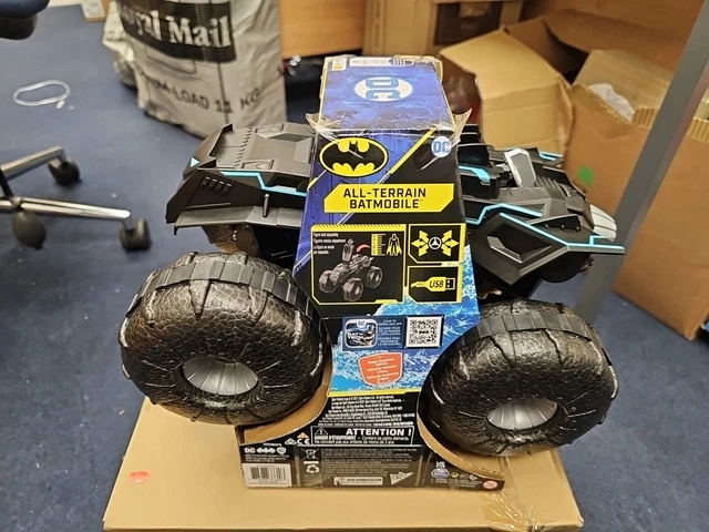 BATMAN ALL-TERRAIN BATMOBILE Remote Control Vehicle Water Resistant Toy ...