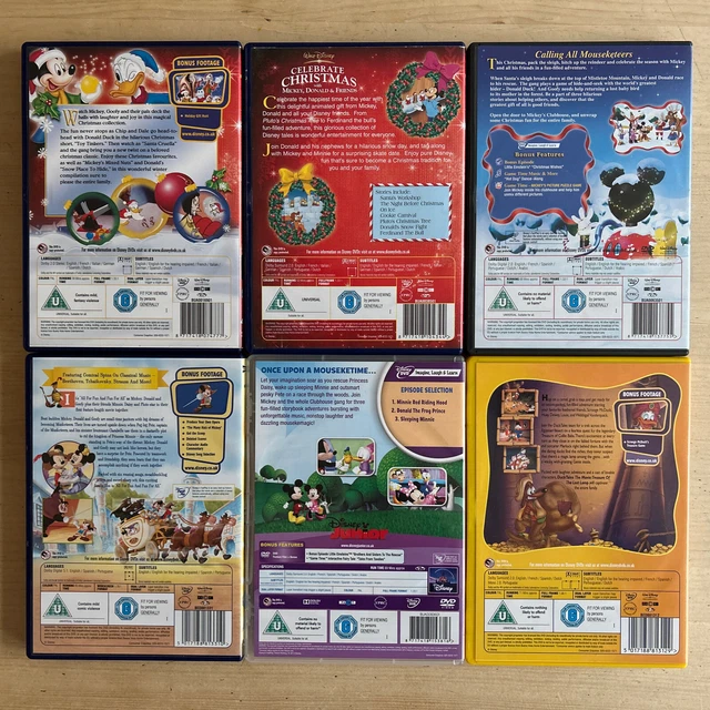 DISNEY MICKEY MOUSE Donald Duck Dvd Bundle £6.99 - PicClick UK