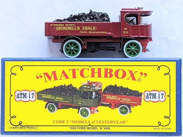 MATCHBOX MODEL OF Yesteryear Y18-2 Atkinson Code 2 ATM-17 'Cockerell's ...