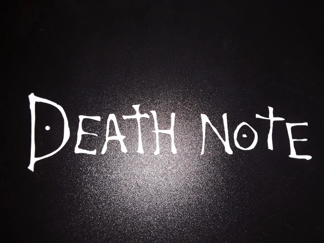Death Note Logo FOR SALE! - PicClick UK