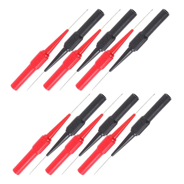 6 SETS MULTI Meter Lead Needle Probes for Multimeter Test Leads Kit $22 ...