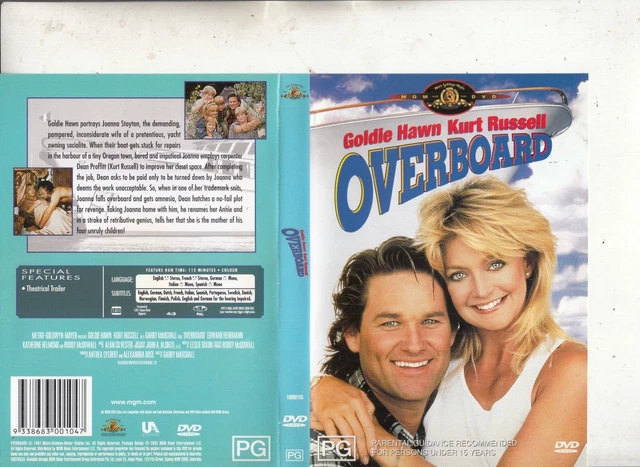 OVERBOARD-1987-[GOLDIE HAWN]-METRO GOLDWYN Mayer-Movie MGM-DVD $25.00 ...