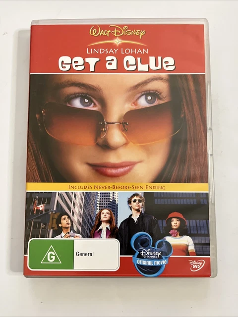 GET A CLUE (DVD, 2002) Lindsay Lohan Disney Film Region 4 $8.99 ...