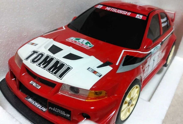 MITSUBISHI LANCER EVOLUTION 6 Radio Control Car Tomi Makinen WRC Rally ...