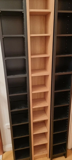 IKEA BENNO CD/DVD Rack Tower/Shelves/Bookcase in Birch veneer used £7. ...