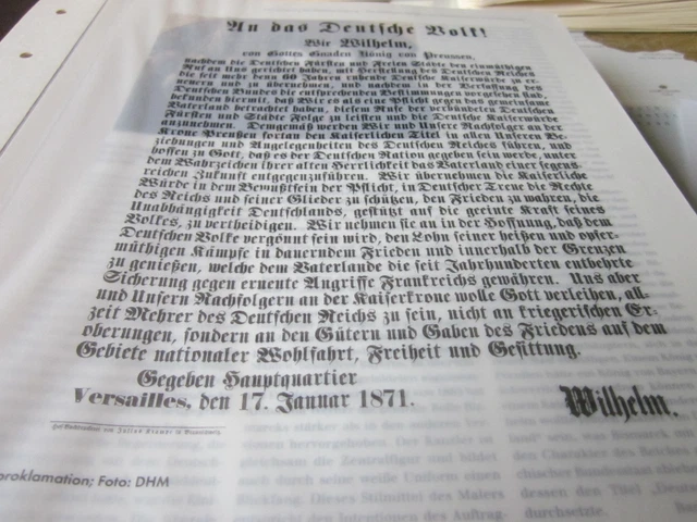 KAISERREICH ARCHIV 2 Innenpolitik 2005 Reichsgründung 1871 ...