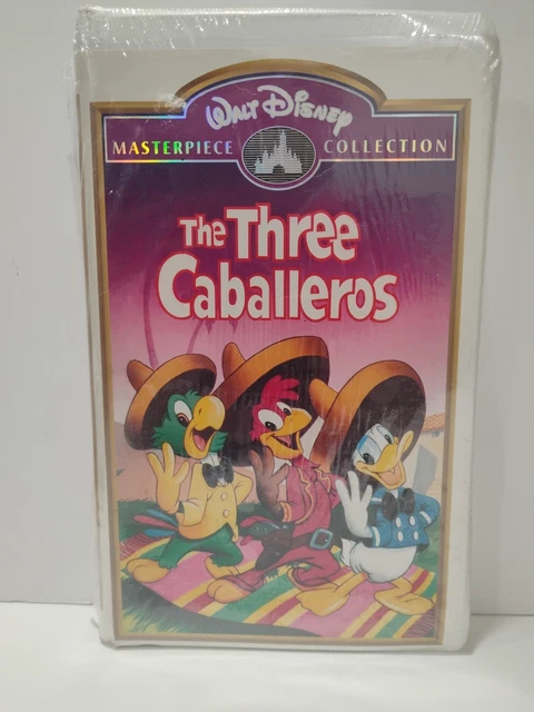 WALT DISNEY MASTERPIECE Collection The Three Caballeros ( Vhs ) Sealed ...