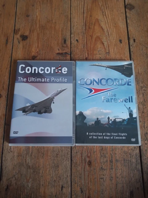 CONCORDE DVD BUNDLE - The Ultimate Profile and The Farewell EUR 5,80 ...