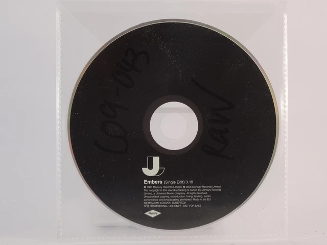 JUST JACK EMBERS (Y1) 1 Track Promo CD Single Plastic Sleeve MERCURY EUR 5,28 - PicClick IT