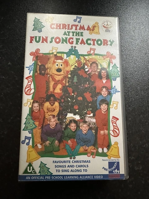 CHRISTMAS AT THE fun song factory vhs £6.00 - PicClick UK