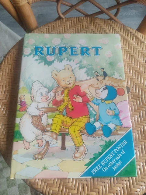 RUPERT ANNUAL 1990; Illustrated Children's Book - Rupert The Bear ...