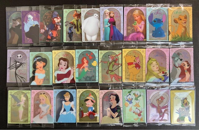 DISNEY CHARACTERS WAFERS Normal Complete Set of 25 EUR 64,10 - PicClick FR
