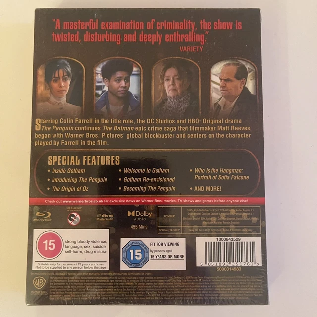 THE PENGUIN [15] Blu-ray Box Set The Complete First Season NEW & SEALED ...