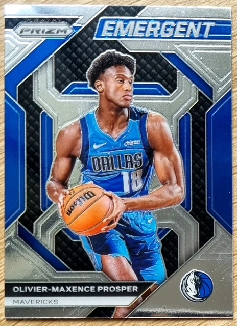 2023-24 PANINI PRIZM Emergent Rookie #28 Olivier-Maxence Prosper - Mavericks $1.85 - PicClick AU