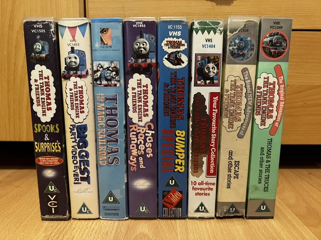 THOMAS THE TANK Engine 8x VHS Bundle £45.99 - PicClick UK