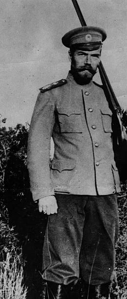 NICHOLAS II TSAR of Russia during exercises in the field 1914 OLD PHOTO ...