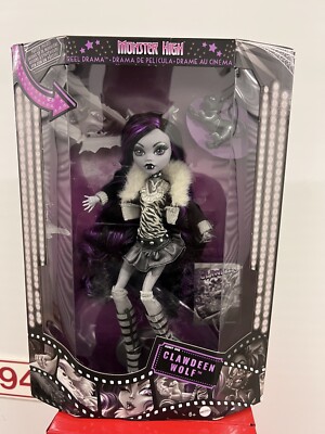2022 MONSTER HIGH Reel Drama Clawdeen Wolf Collectors Doll Mattel ...